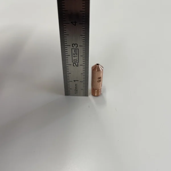 Końcówka prądowa M6x20 0,8 mm MB15 - zestaw (10 szt) - Borweld